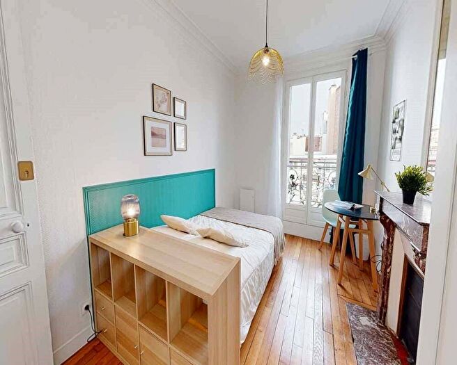 Appartement à louer - Clignancourt-Jules Joffrin, Paris ème arrondissement - 1 pièce