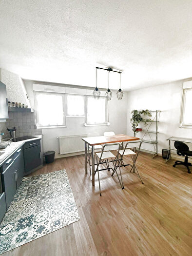 Appartement à louer - Mulhouse, Centre historique - 2 pièces - 1 chambre