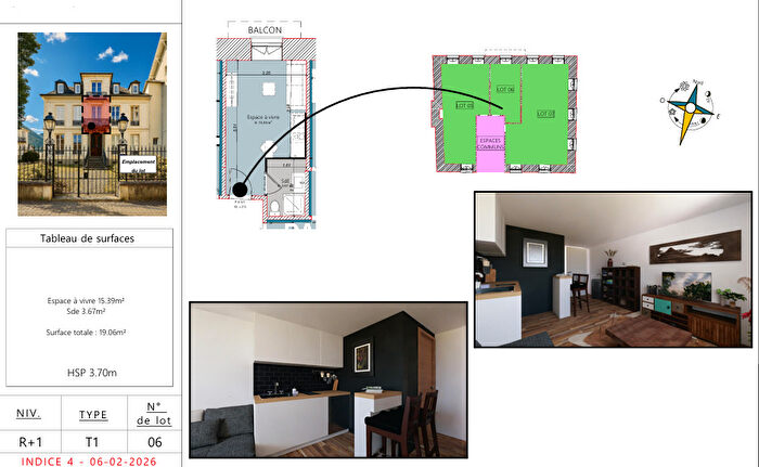 Appartement à vendre - Bagnères-de-Luchon - 1 pièce