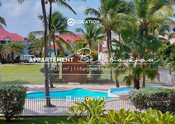 Appartement à louer - Saint-François - 2 pièces - 1 chambre