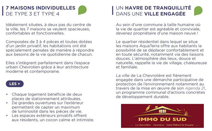 Maisons à vendre et appartements à louer - 3