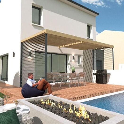 Maison à vendre - Saint-Thibéry - 4 pièces - 3 chambres