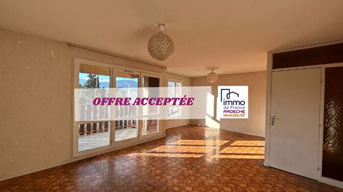 Appartement à vendre - Privas - 4 pièces - 2 chambres