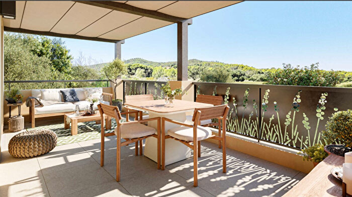 Appartement à vendre - Bormes-les-Mimosas, Fontêtes, Bastide Neuve, Patelin - 2 pièces - 1 chambre