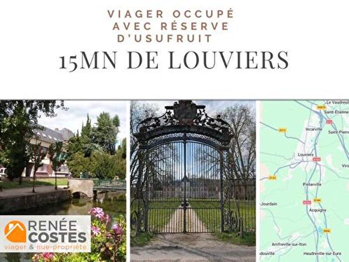 Maison 4 pièces à vendre - Louviers, Saint Lubin
