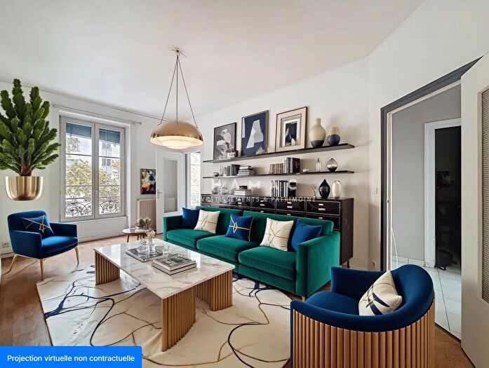 Appartement à vendre - Lyon e , Perrache, Confluence - 3 pièces - 2 chambres