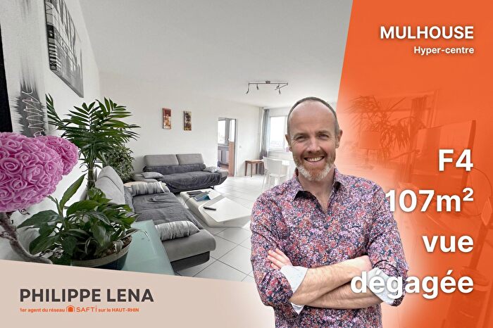 Appartement à vendre - Mulhouse, Rebberg - 4 pièces - 3 chambres