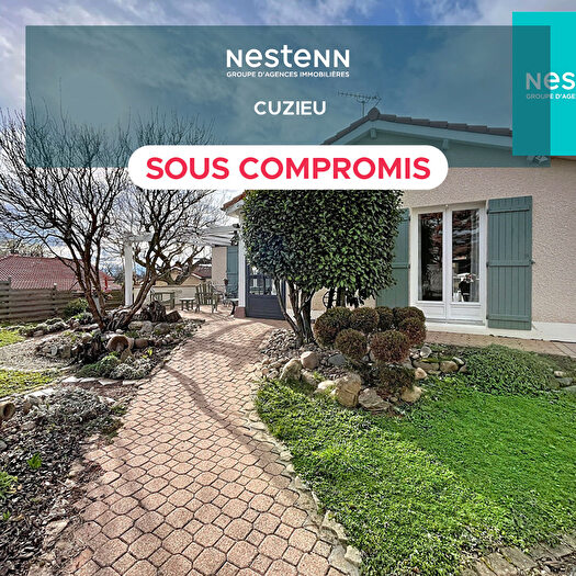 Maison à vendre - Cuzieu - 6 pièces - 4 chambres