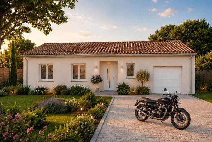 Villedoux : Maison 4 pièces à vendre