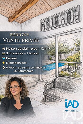 Maison à vendre - Périgny - 5 pièces - 3 chambres
