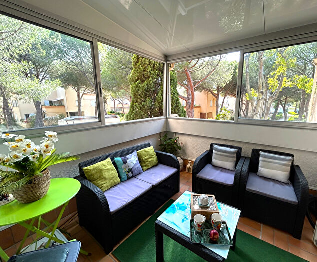 Appartement à vendre - Argelès-sur-Mer, Argelès Plage - 3 pièces - 2 chambres