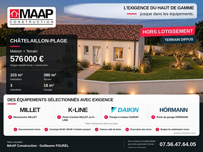 Châtelaillon-Plage : Maison 4 pièces à vendre