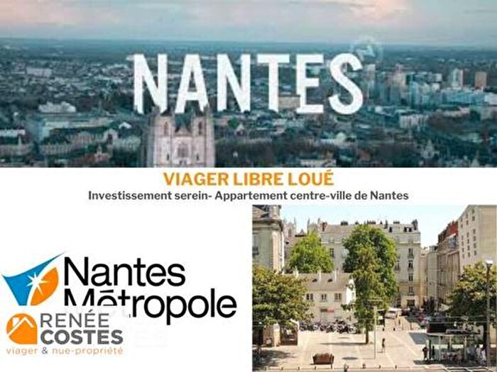 Nantes, Centre-ville - Appartement 3 pièces à vendre