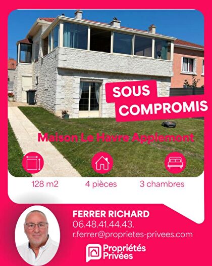 Maison à vendre - Le Havre, Sainte-Cécile Aplemont - 5 pièces - 3 chambres