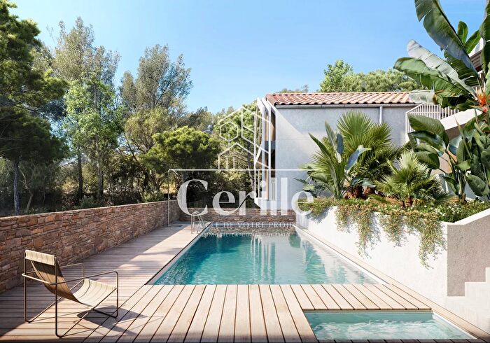 Appartement à vendre - Bormes-les-Mimosas, La Favière, Le Gau, Cap-Bénet, Cabasson, Plages - 2 pièces - 1 chambre