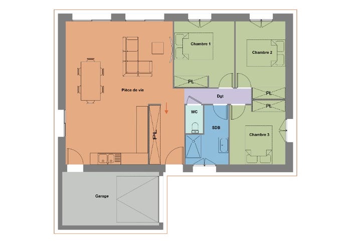 Maisons à vendre et appartements à louer - 3