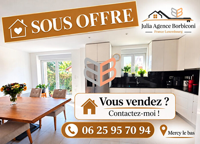 Maison 5 pièces à vendre - Mercy-le-Bas