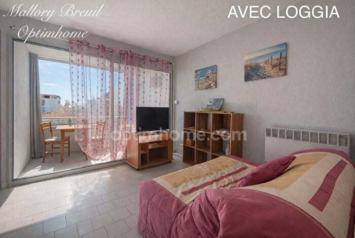 Appartement à vendre - Sète, La Corniche - 2 pièces - 1 chambre