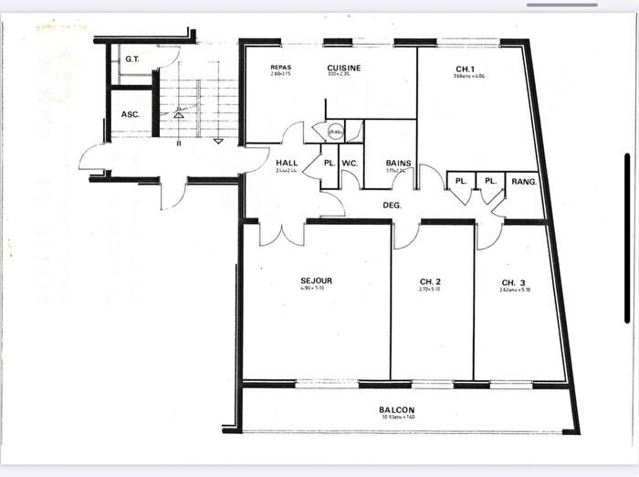 Appartement à vendre - Décines-Charpieu, La Soie Montaberlet - 4 pièces - 3 chambres