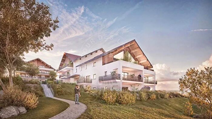 Appartement à vendre - Poisy - 3 pièces - 2 chambres