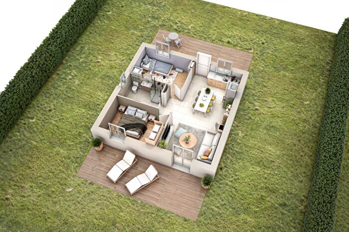 Maison à vendre - Jonquières - 3 pièces - 2 chambres