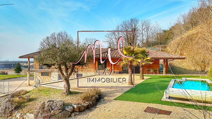 Maison à vendre - Hostun - 9 pièces - 4 chambres