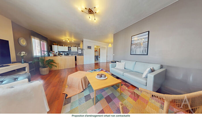 Appartement à vendre - Grenoble, Berriat - 3 pièces - 2 chambres