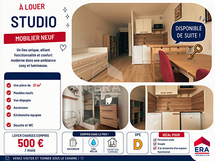 Orléans, La Madeleine, Saint-Laurent : Appartement 1 pièce à louer