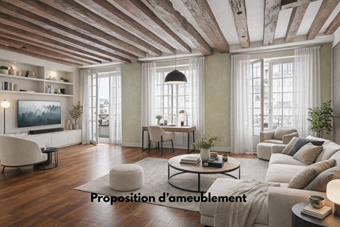 Appartement à vendre - Paris e , Les Iles - 2 pièces - 1 chambre