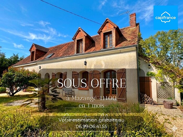 Maison 6 pièces à Mazangé, à vendre