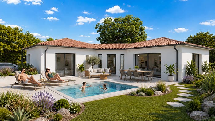 Maison 4 pièces à vendre à Mirambeau