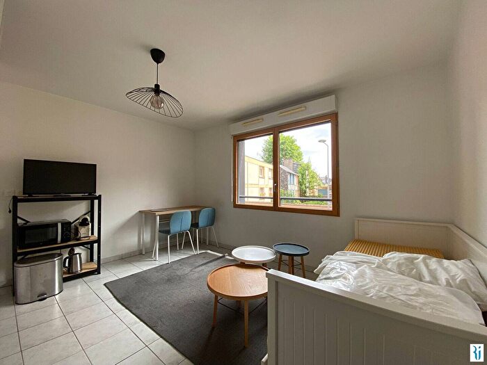 Appartement à louer - Coteaux Ouest-Pasteur, Rouen - 1 pièce