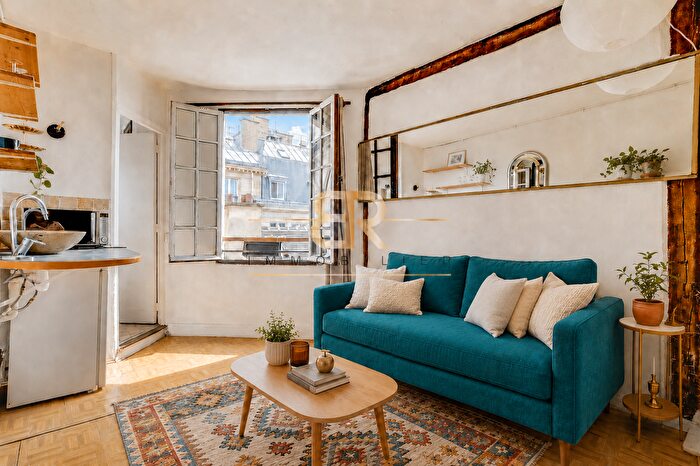 Paris 4ème, Saint-Gervais : Appartement 1 pièce à vendre