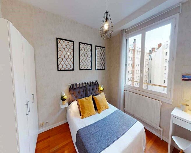 Appartement à louer - Préfecture Liberté, Lyon ème arrondissement - 1 pièce