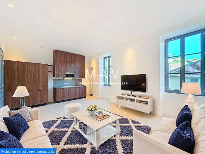 Appartement à vendre - Nice, Carré dor - 2 pièces - 1 chambre