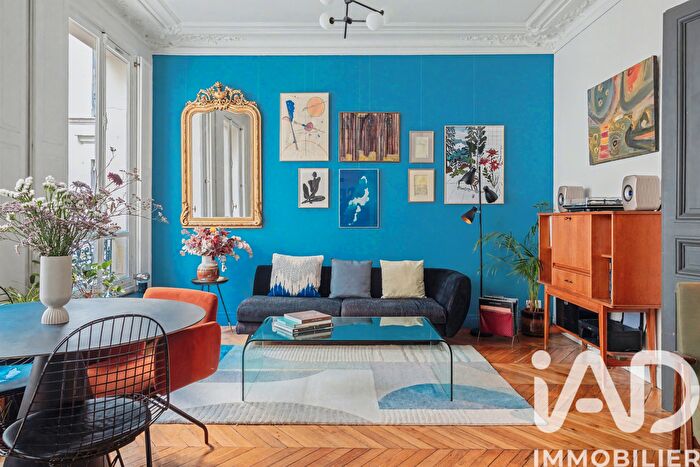 Appartement à vendre - Paris e , Louis Blanc, Aqueduc - 3 pièces - 2 chambres