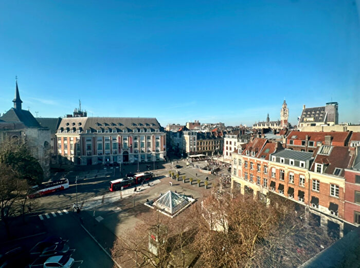 Appartement à vendre - Lille - 3 pièces - 2 chambres