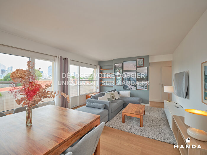 Appartement à louer - Nanterre, Plateau - 3 pièces - 2 chambres