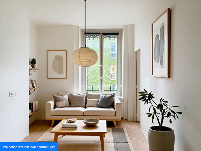 Appartement à vendre - Villeurbanne, République, Tolstoi - 2 pièces - 1 chambre