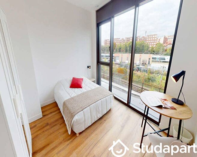 Appartement à louer - Bac-Bécon-Flachat-Colombes, Asnières-sur-Seine - 1 pièce - 1 chambre