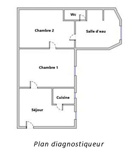 Appartement 2 pièces à Levallois-Perret, Henri Barbusse, à vendre