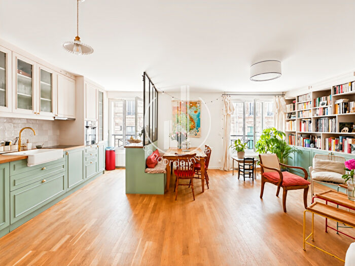 Asnières-sur-Seine, Bécon, Bourguignons : Appartement 5 pièces à vendre