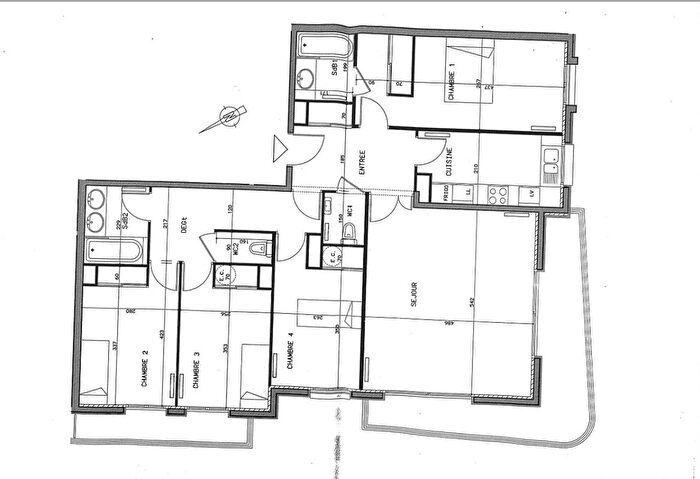 Appartement 5 pièces à louer à Meudon, Val Fleury