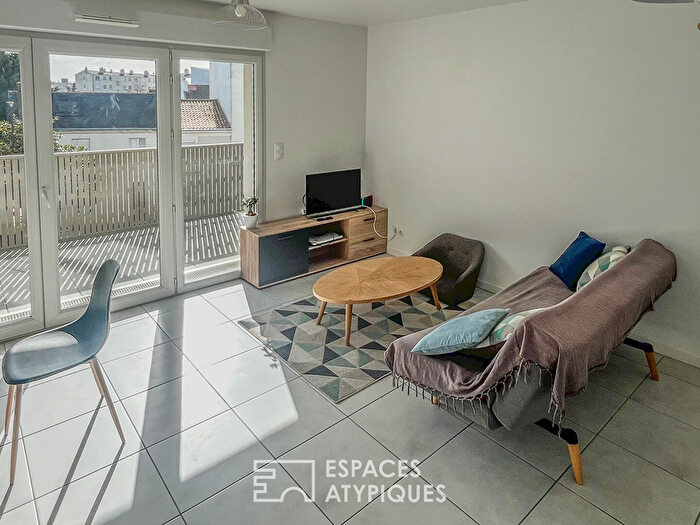 Appartement à louer - Rezé, Pont Rousseau - 3 pièces - 2 chambres