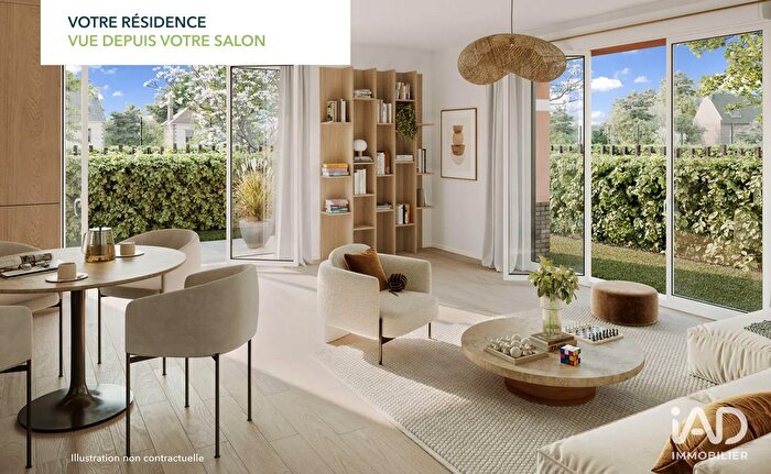 Wasquehal, Noir Bonnet, Rue Pasteur : Appartement 3 pièces à vendre