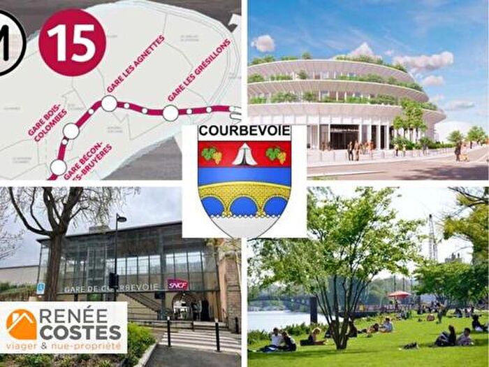 Appartement à vendre - Courbevoie - 2 pièces - 1 chambre