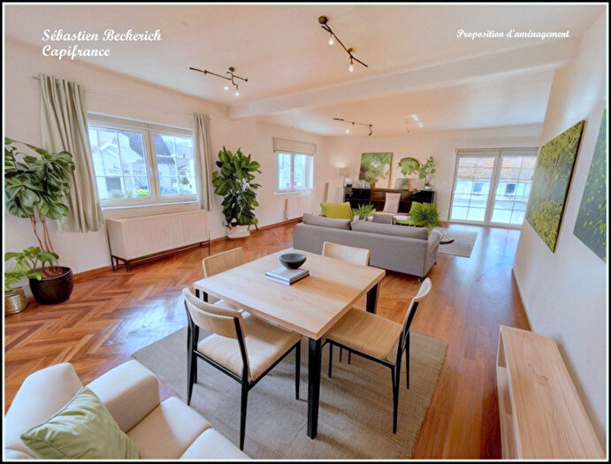 Blies-Ébersing : Appartement 5 pièces à vendre