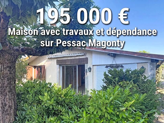 Pessac, Magonty - Maison 4 pièces à vendre