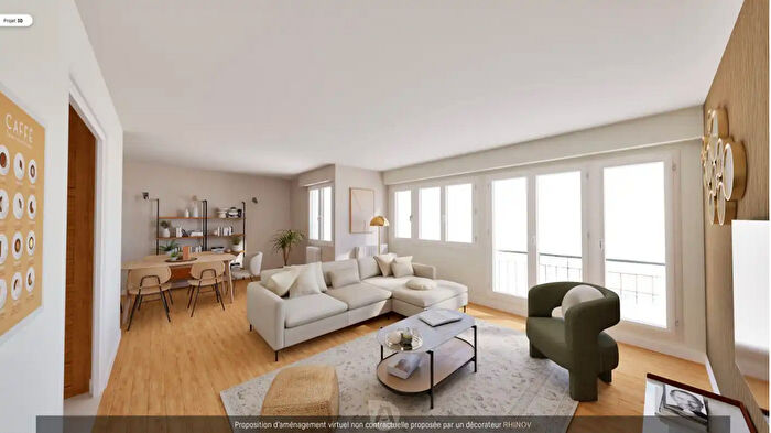 Appartement à vendre - Châtillon, Roissys, Béranger - 3 pièces - 2 chambres