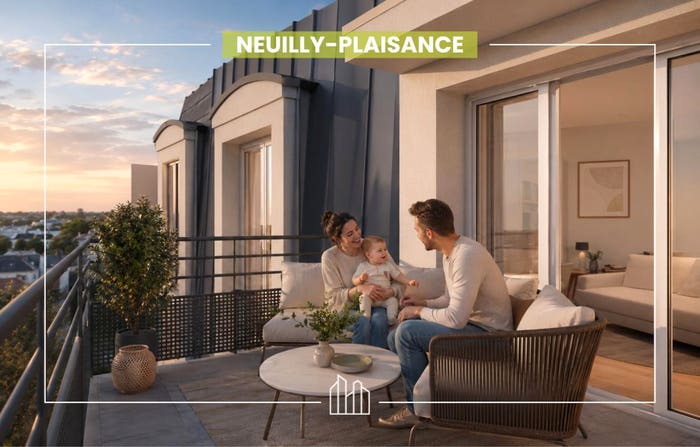 Maison 3 pièces à vendre - Neuilly-Plaisance, Eglise, Gare